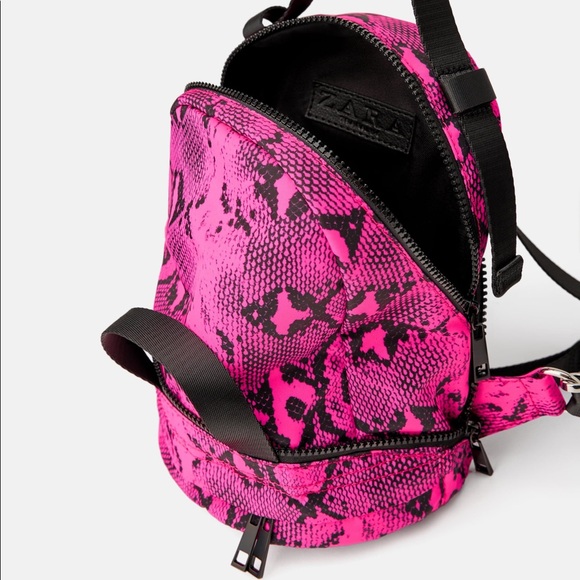 Zara | Bags | Zara Fascia Animal Print Convertible Backpack | Poshmark